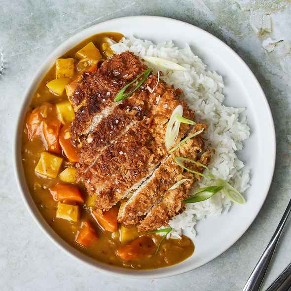 Curry Rice Chicken Katsu