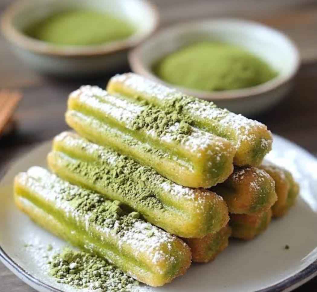 Churros Matcha